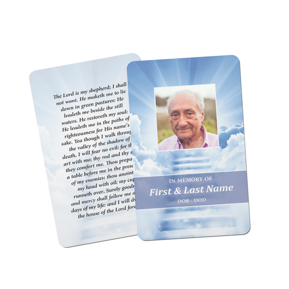 Square Picture Prayer Card - Prayer Cards Tomorrow FL